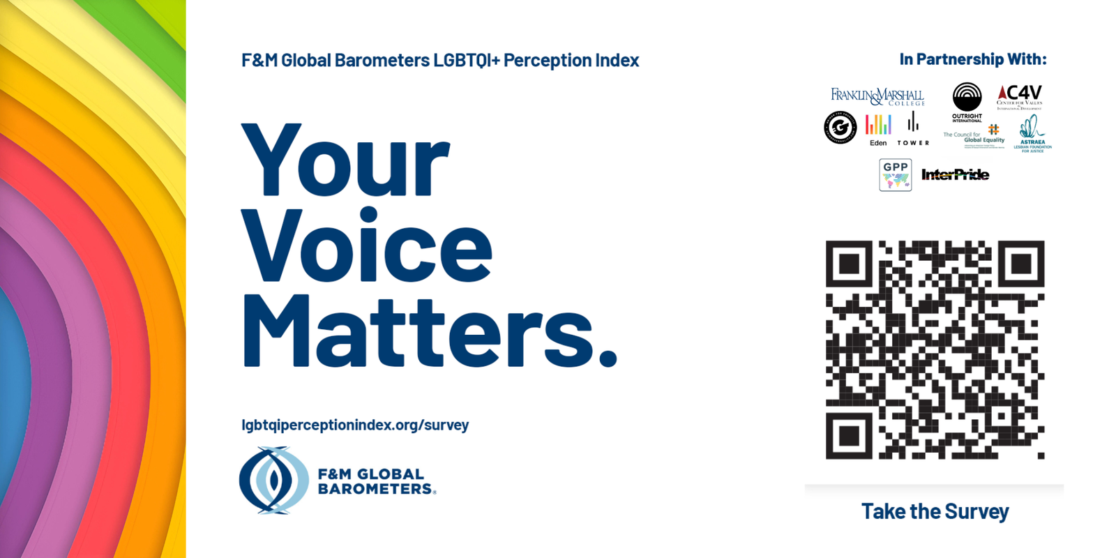 Share your voice: The LGBTQI+ Perception Index - Youth Voices Count